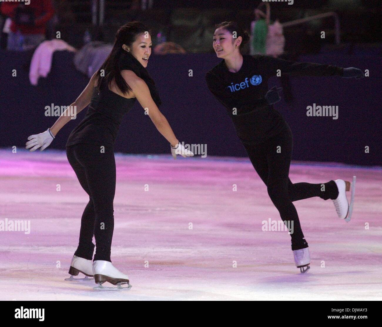 Oct 01, 2010 - Los Angeles, California, U.S. - Skaters YUNA KIM and ...