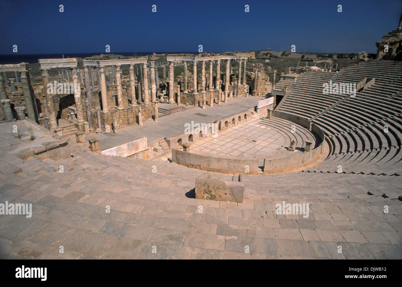 Leptis magna arabic hi-res stock photography and images - Alamy