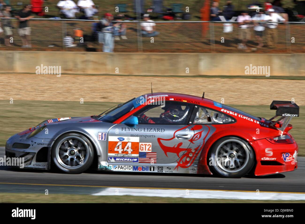 Oct. 2, 2010 - Braselton, Georgia, USA - Flying Lizard Motorsports ...