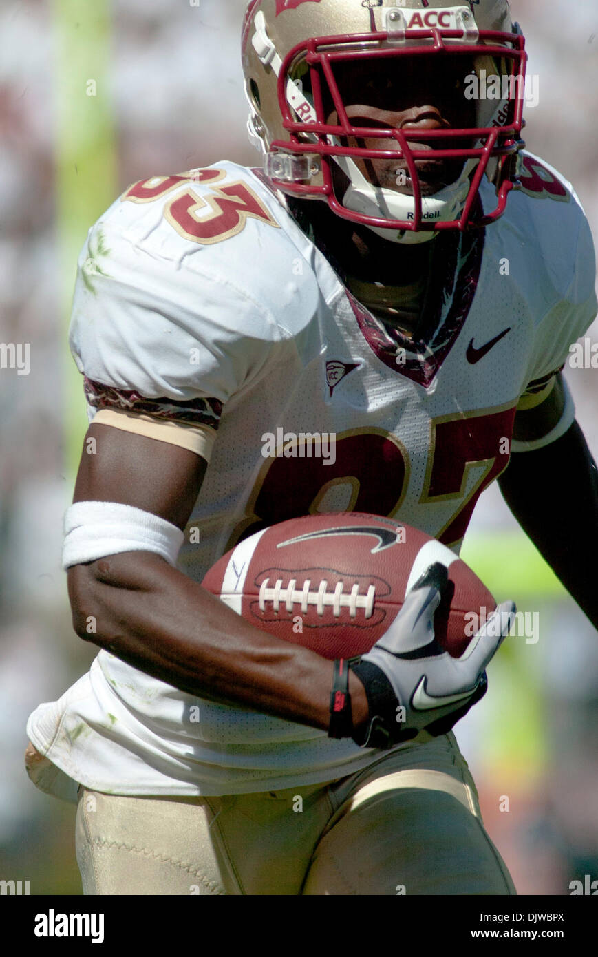 Florida state university wide receiver hi-res stock photography and ...