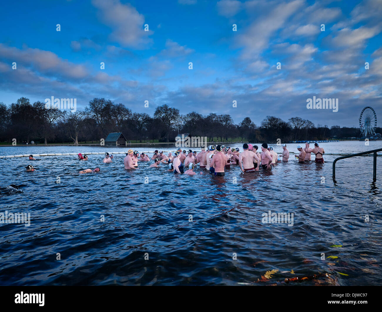 Serpentine swimming club hi-res stock photography and images - Alamy