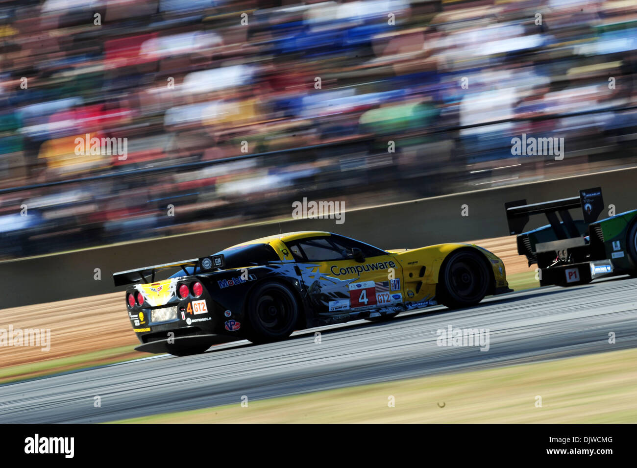Oct 2, 2010 - Braselton, Georgia, U.S. - #4 Corvette Racing Chevrolet ...