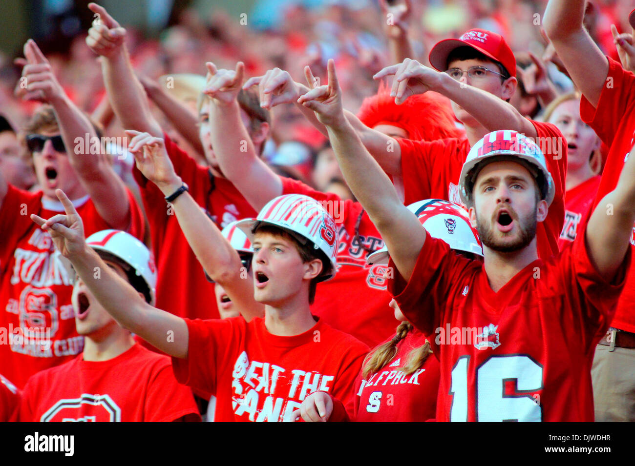Oct 2010 raleigh carter finley stadium hi-res stock photography and ...