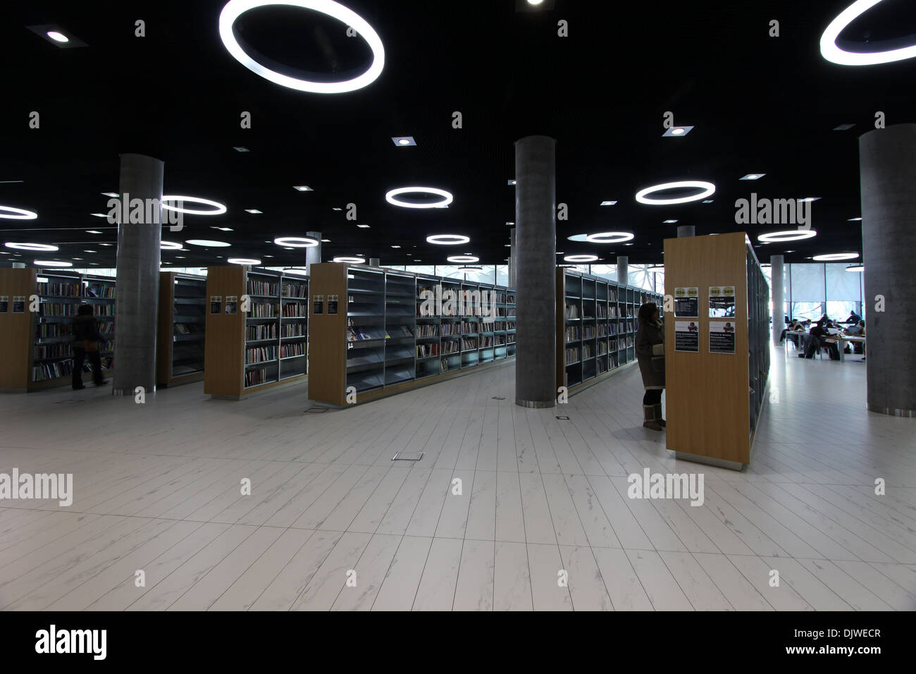 Library inside hi-res stock photography and images - Alamy