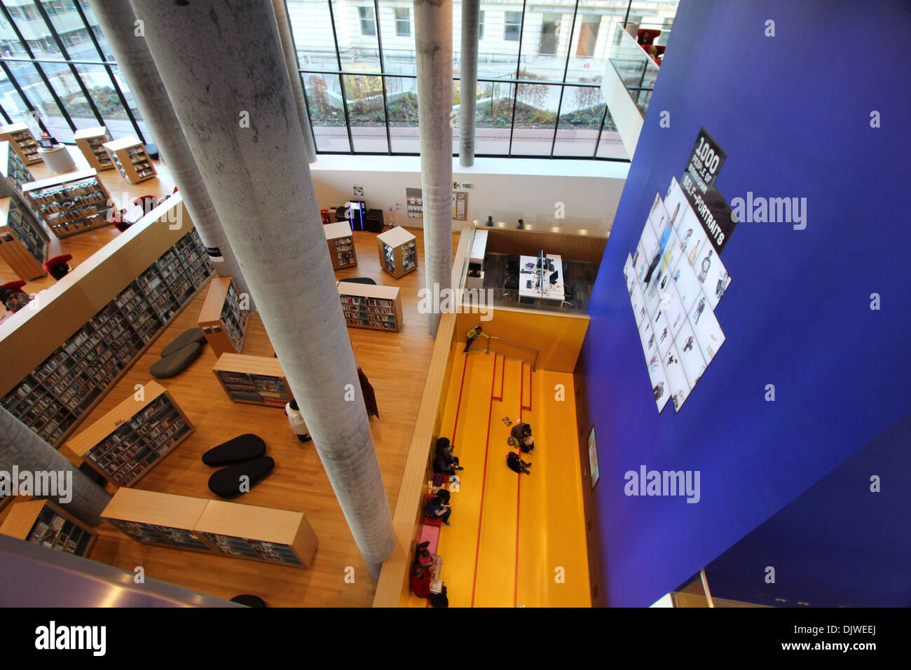 Library inside hi-res stock photography and images - Alamy