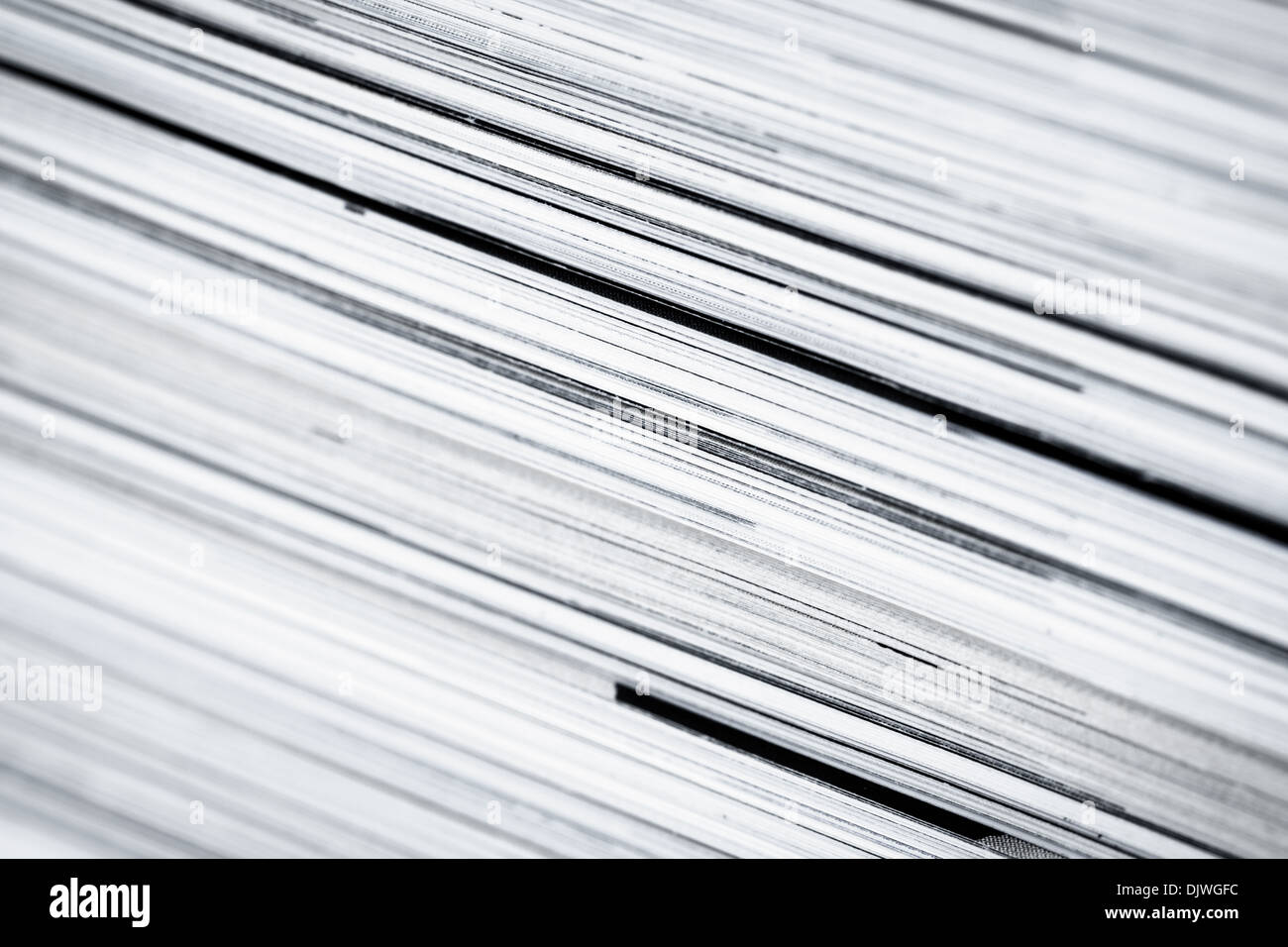 Magazine pages up close - macro shot Stock Photo - Alamy