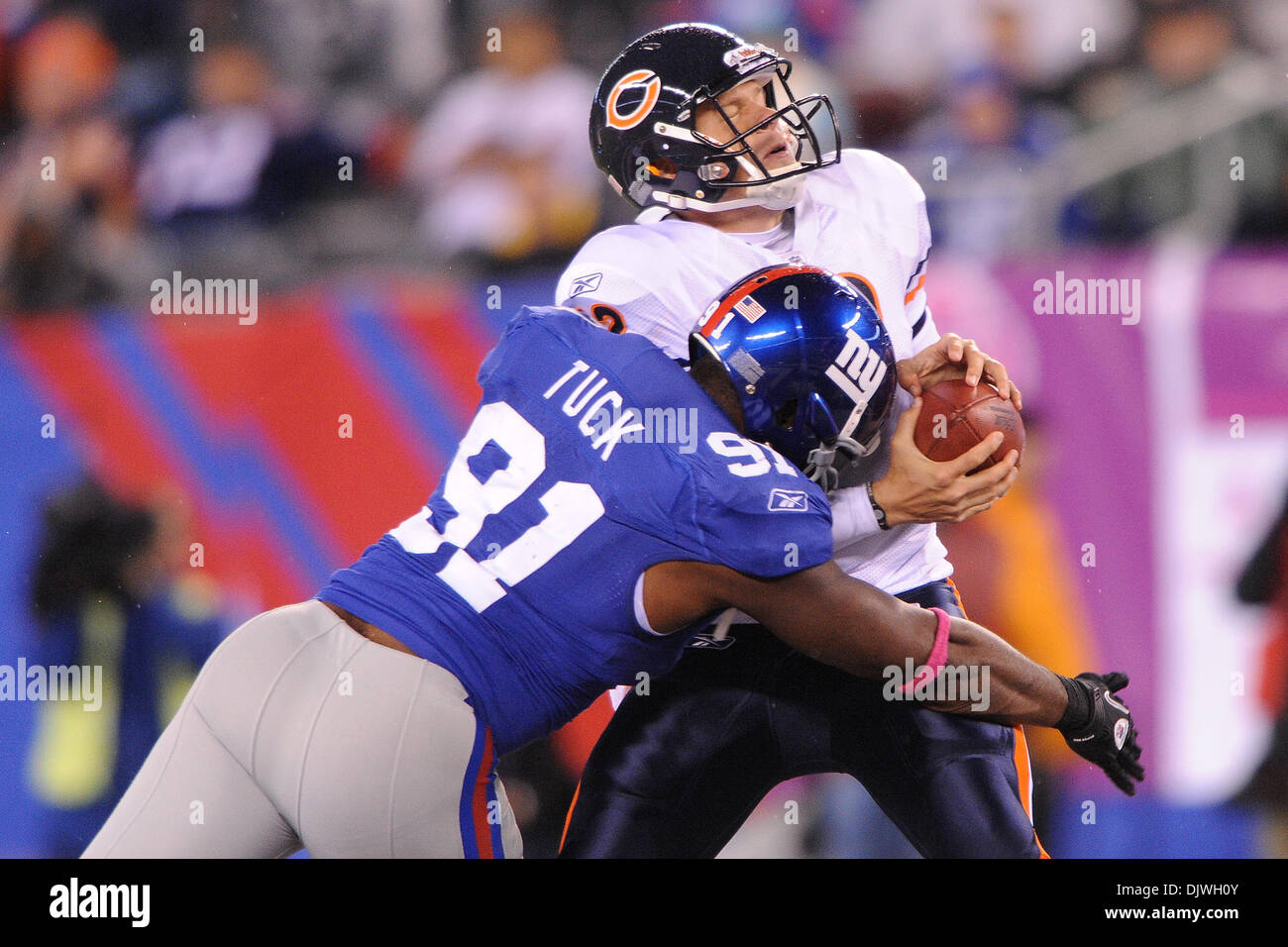 Justin Tuck Sack