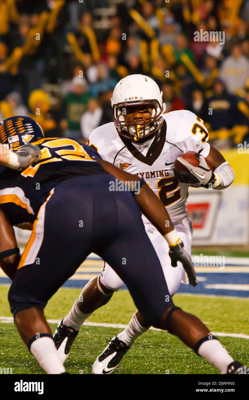 Oct. 4, 2010 - Toledo, Ohio, United States of America - Wyoming running ...