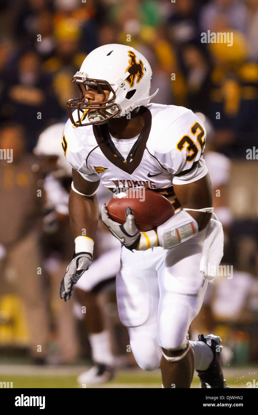 Oct. 4, 2010 - Toledo, Ohio, United States of America - Wyoming running ...