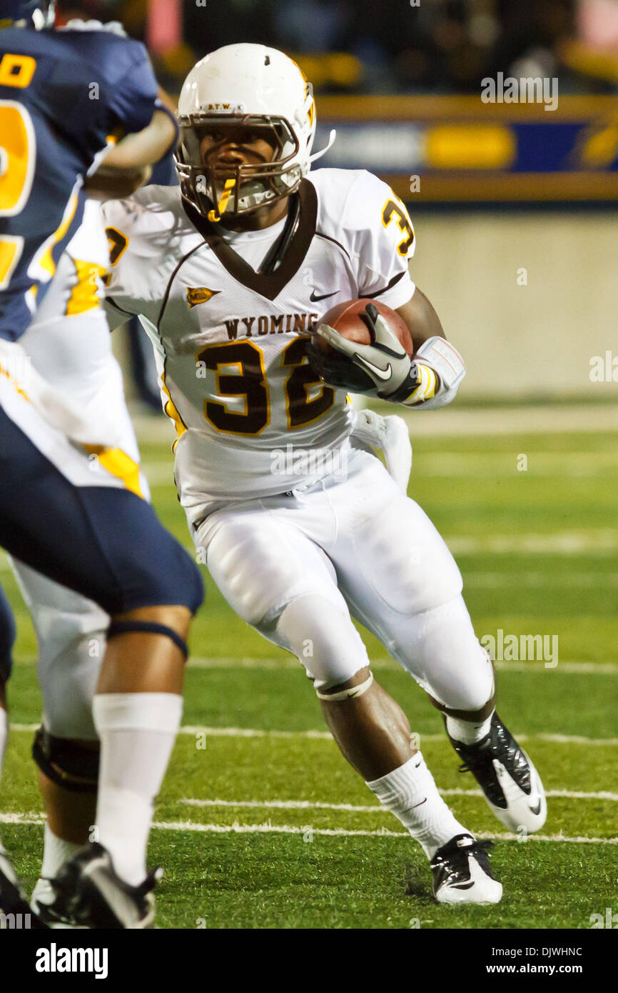 Oct. 4, 2010 - Toledo, Ohio, United States of America - Wyoming running ...