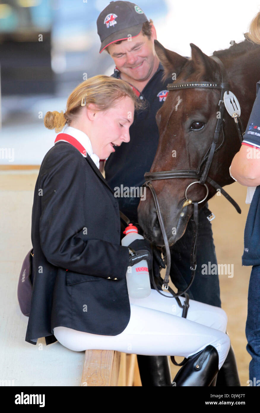 Oct. 7, 2010 - Lexington, Ky, US - Great Britain's Sophie Christiansen ...