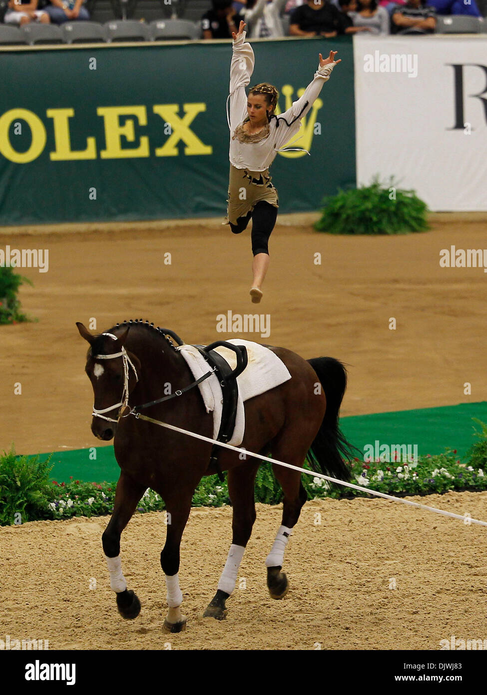 Oct. 7, 2010 - Lexington, Kentucky, USA - Russias Maria Bondar, took ...