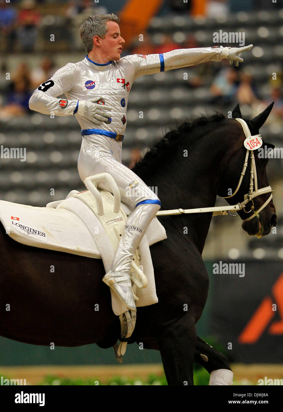 Oct. 7, 2010 - Lexington, Kentucky, USA - Patrick Looser, of Switzerland, riding Record RS von ...