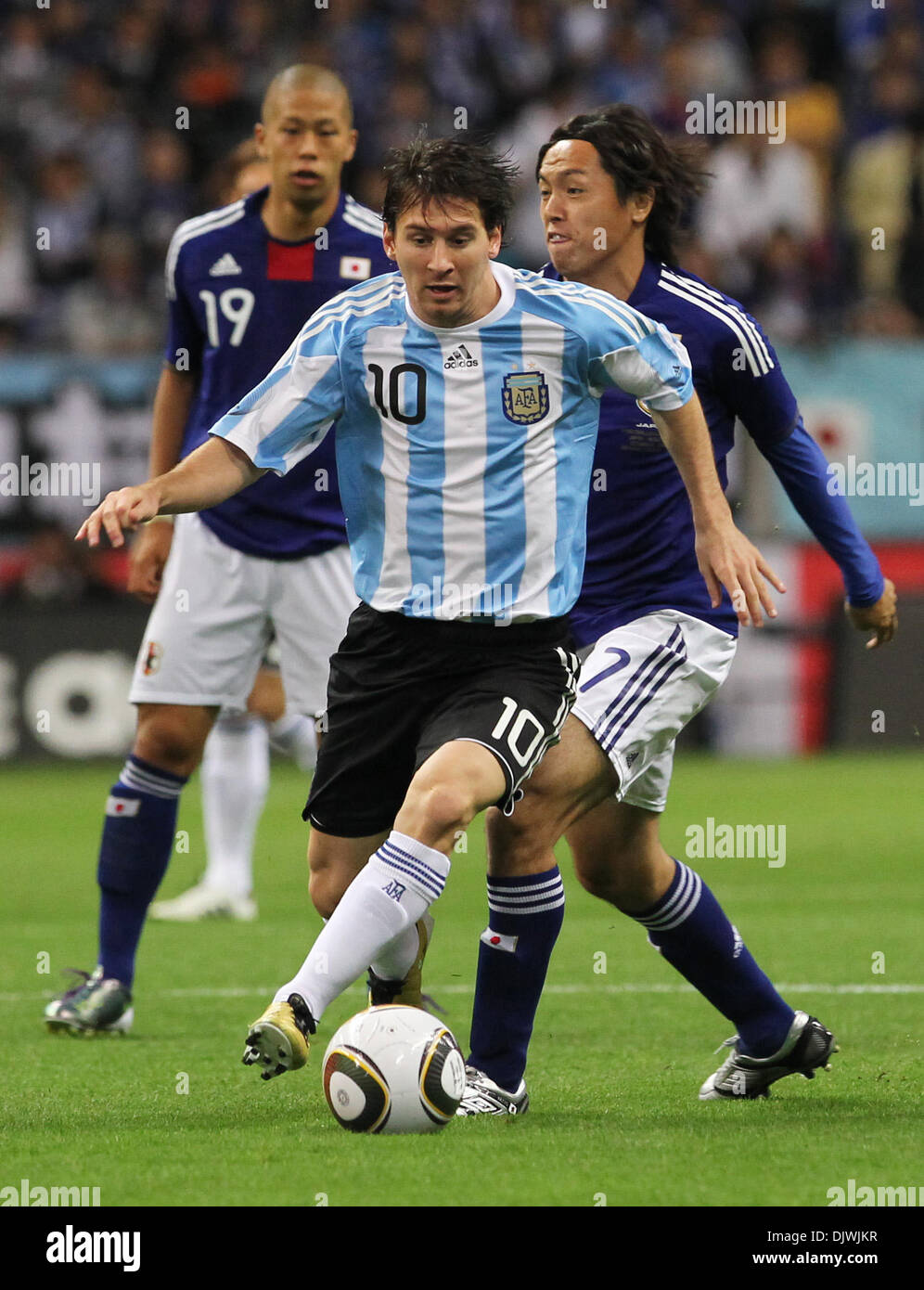 Lionel messi argentina 2010 hi-res stock photography and images - Alamy