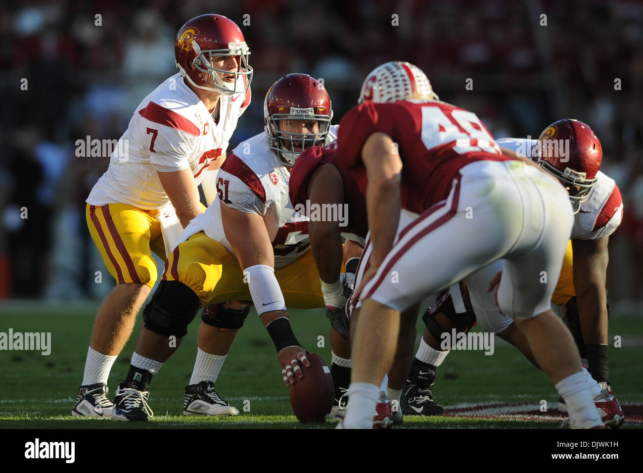 Oct. 9, 2010 - Stanford, California, United States of America - USC ...