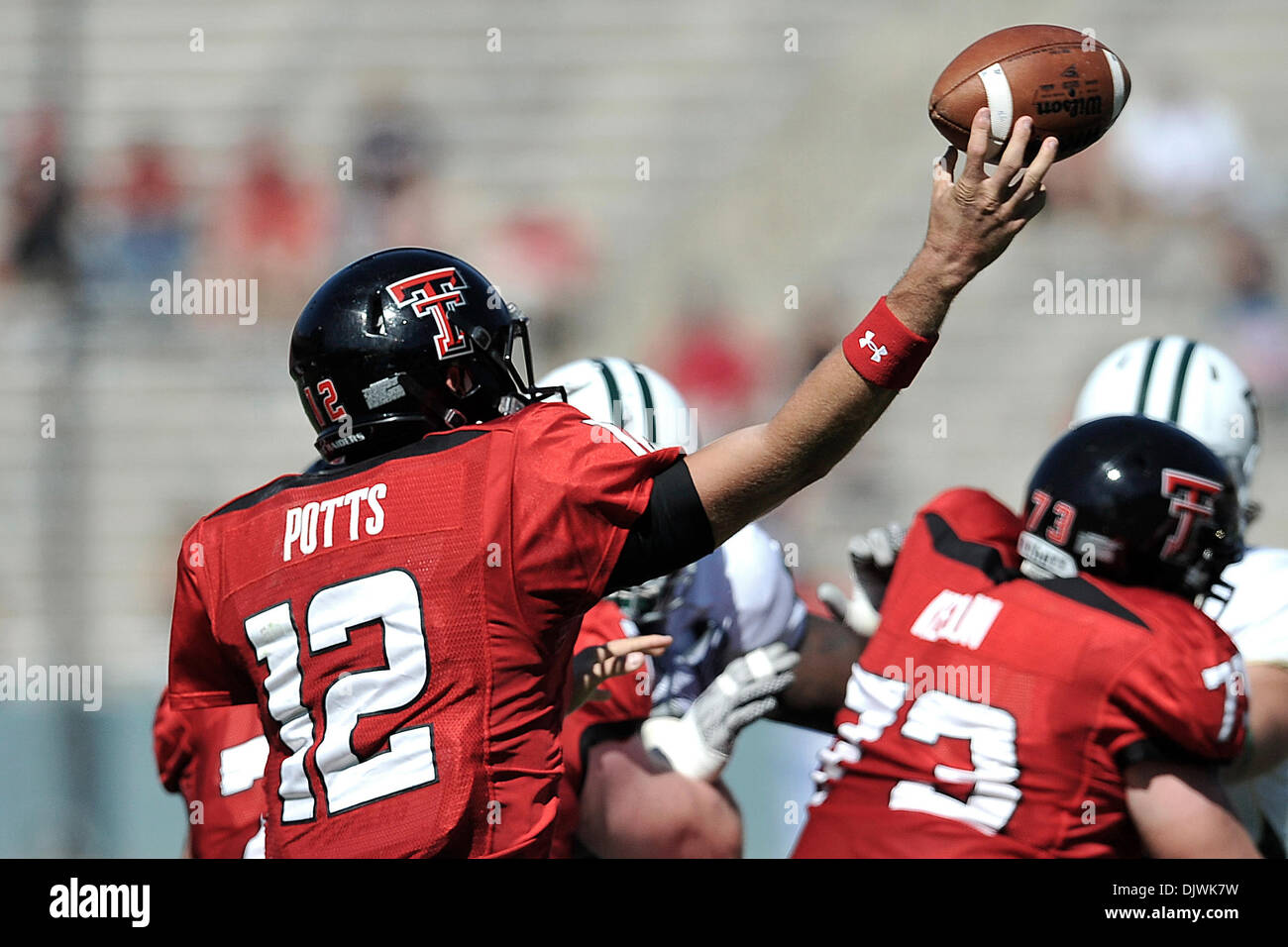 Oct. 9, 2010 - Dallas, Texas, United States of America - Texas Tech Red ...