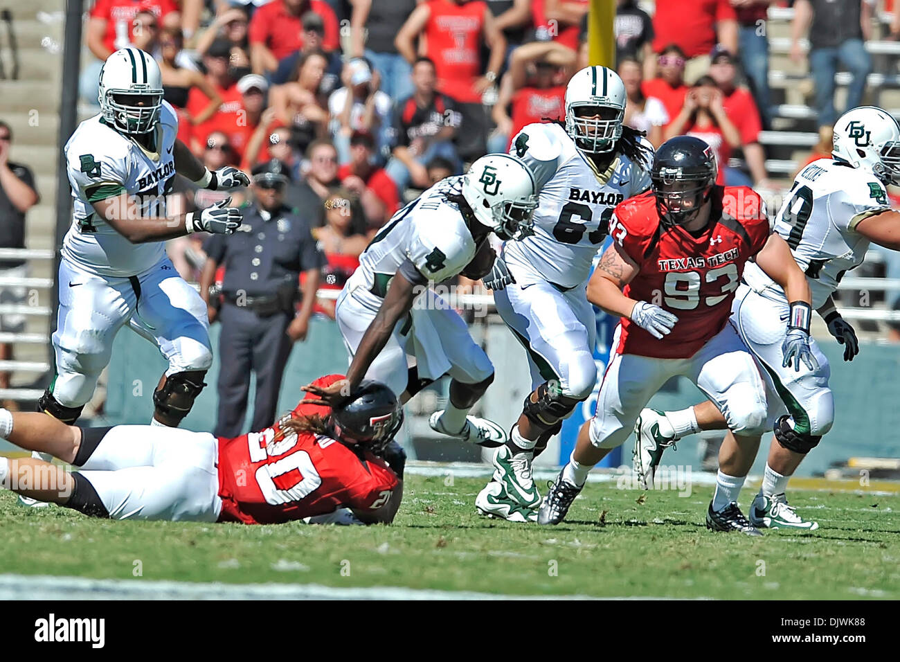 Oct. 9, 2010 - Dallas, Texas, United States of America - Baylor Bears ...