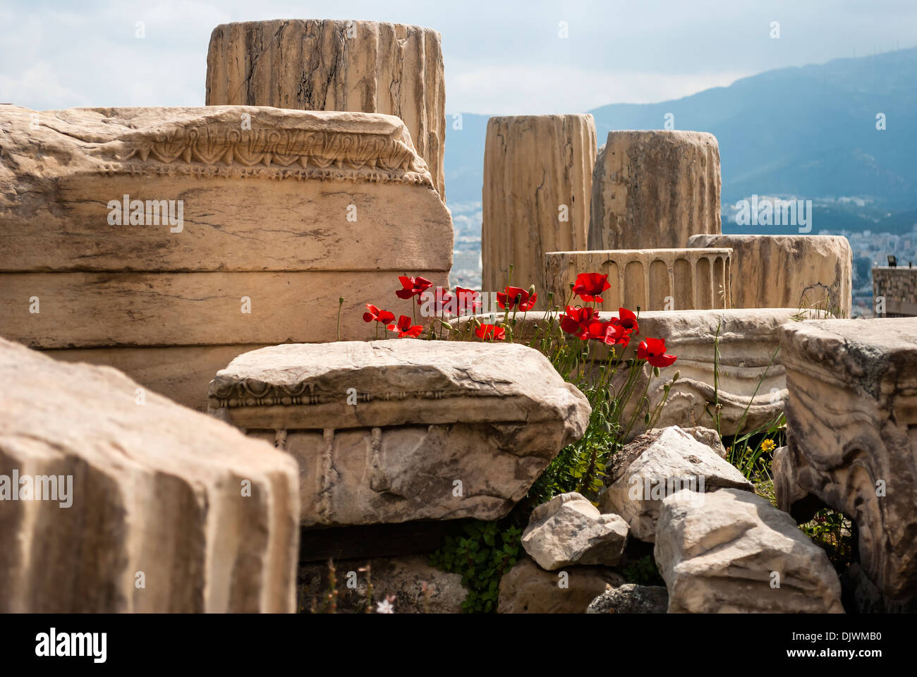 Marbles fron Athens Parthenon Stock Photo - Alamy