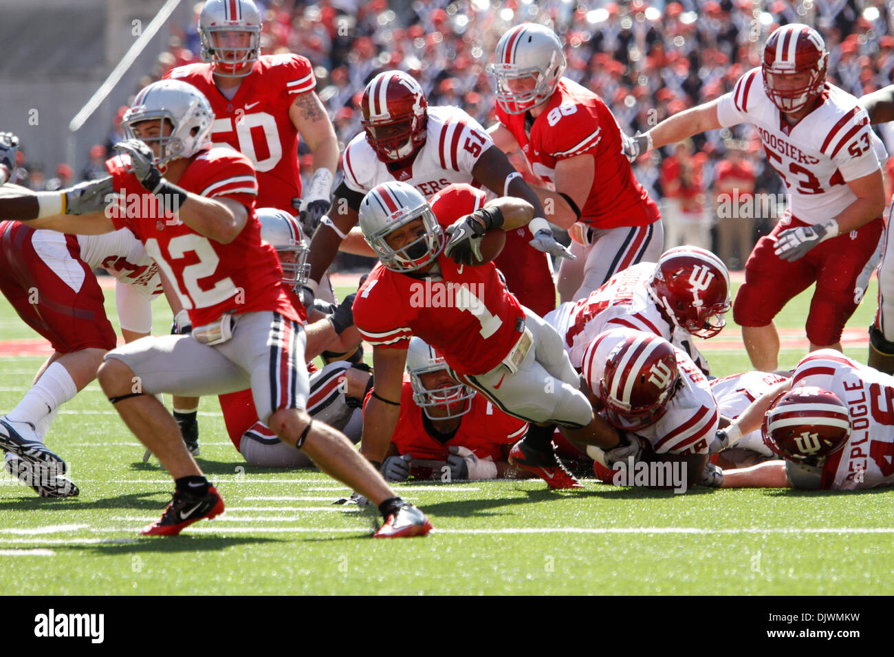 Oct. 9, 2010 - Columbus, Ohio, United States of America - Ohio State RB ...