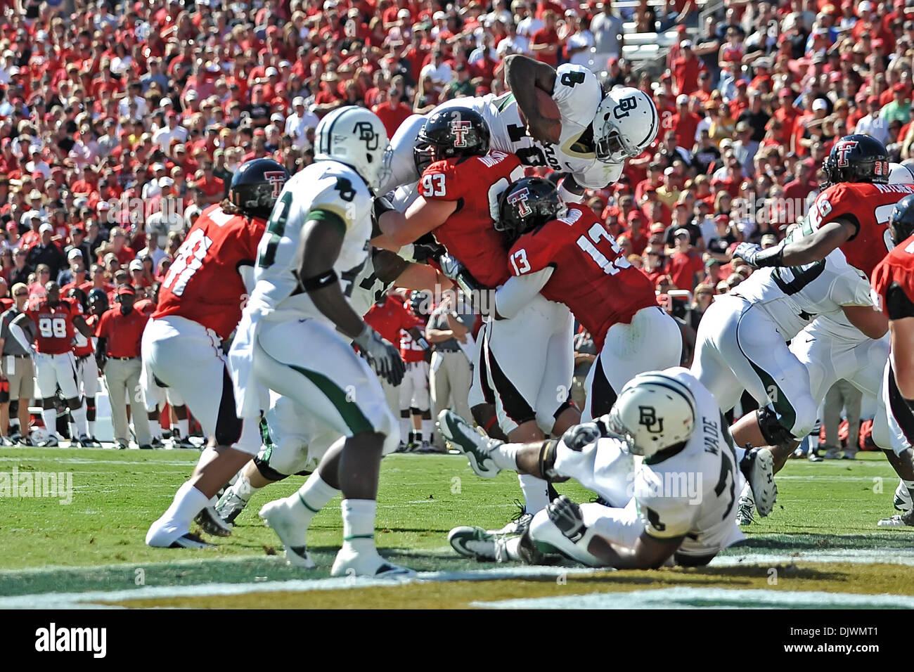 Oct. 9, 2010 - Dallas, Texas, United States of America - Baylor Bears ...