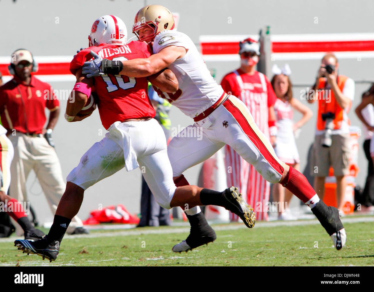 Oct. 9, 2010 - Raleigh, Carter-Finley Stadium, United States of America ...