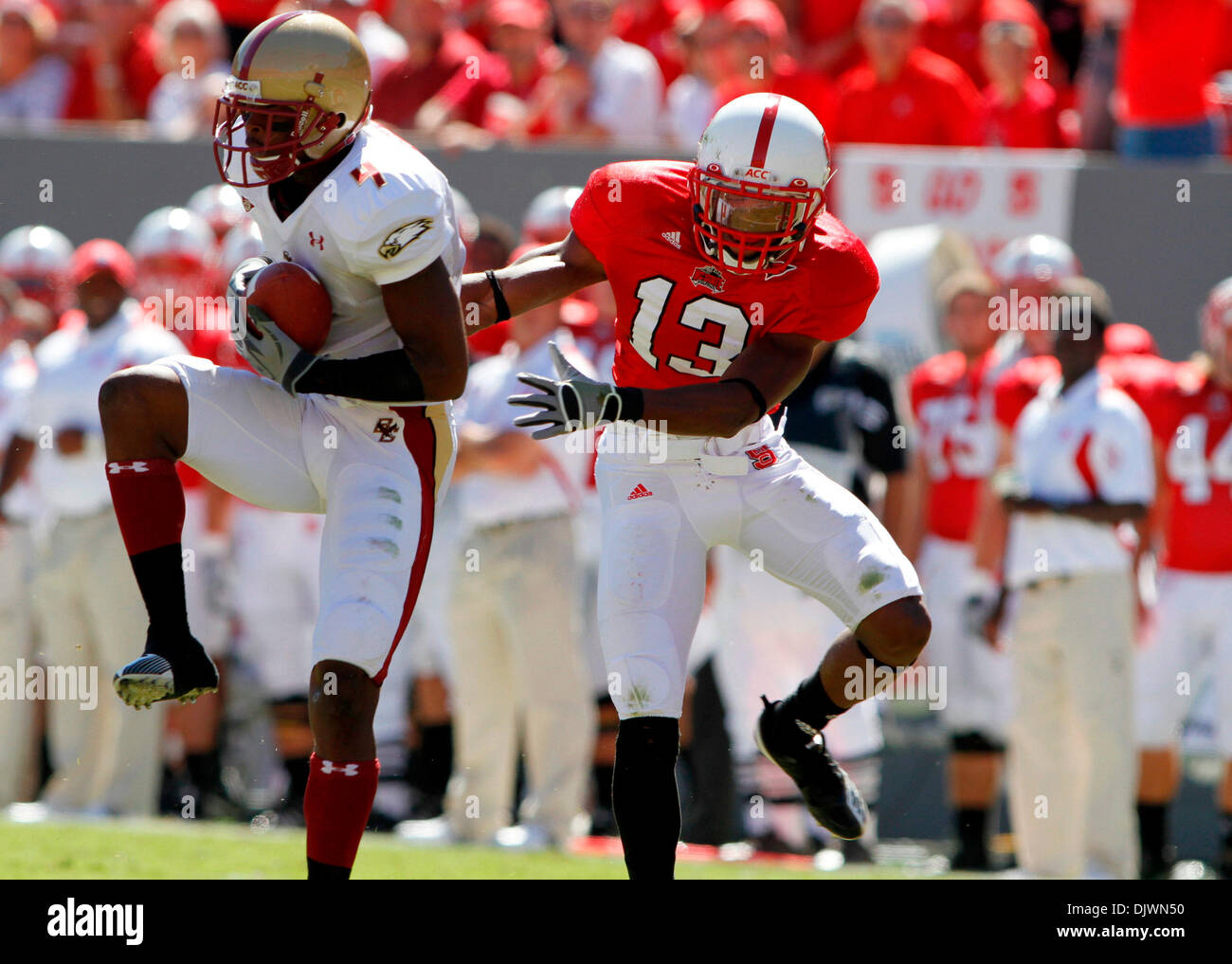 Oct. 9, 2010 - Raleigh, Carter-Finley Stadium, United States of America ...