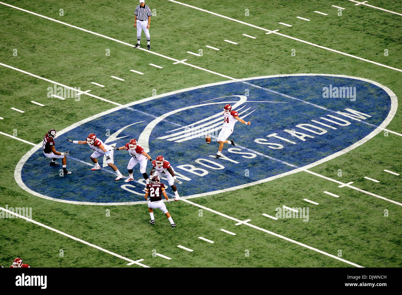Oct. 9, 2010 - Arlington, Texas, United States of America - Arkansas ...