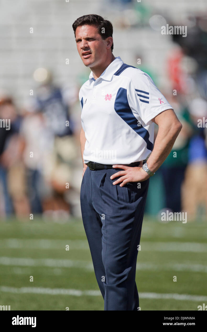 Oct. 9, 2010 - South Bend, Indiana, United States of America - Notre ...