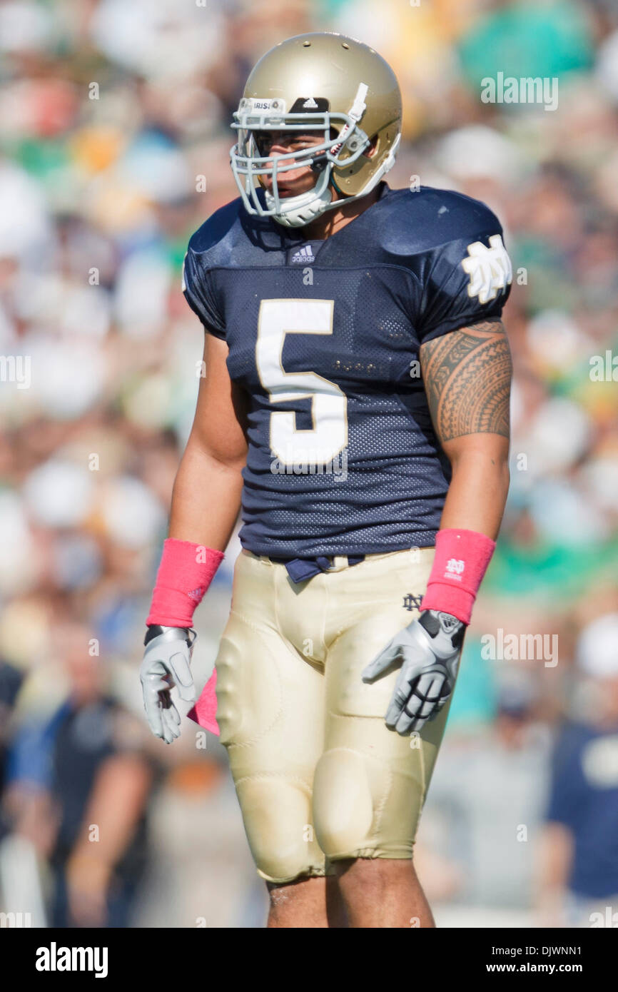 Oct. 9, 2010 - South Bend, Indiana, United States of America - Notre ...