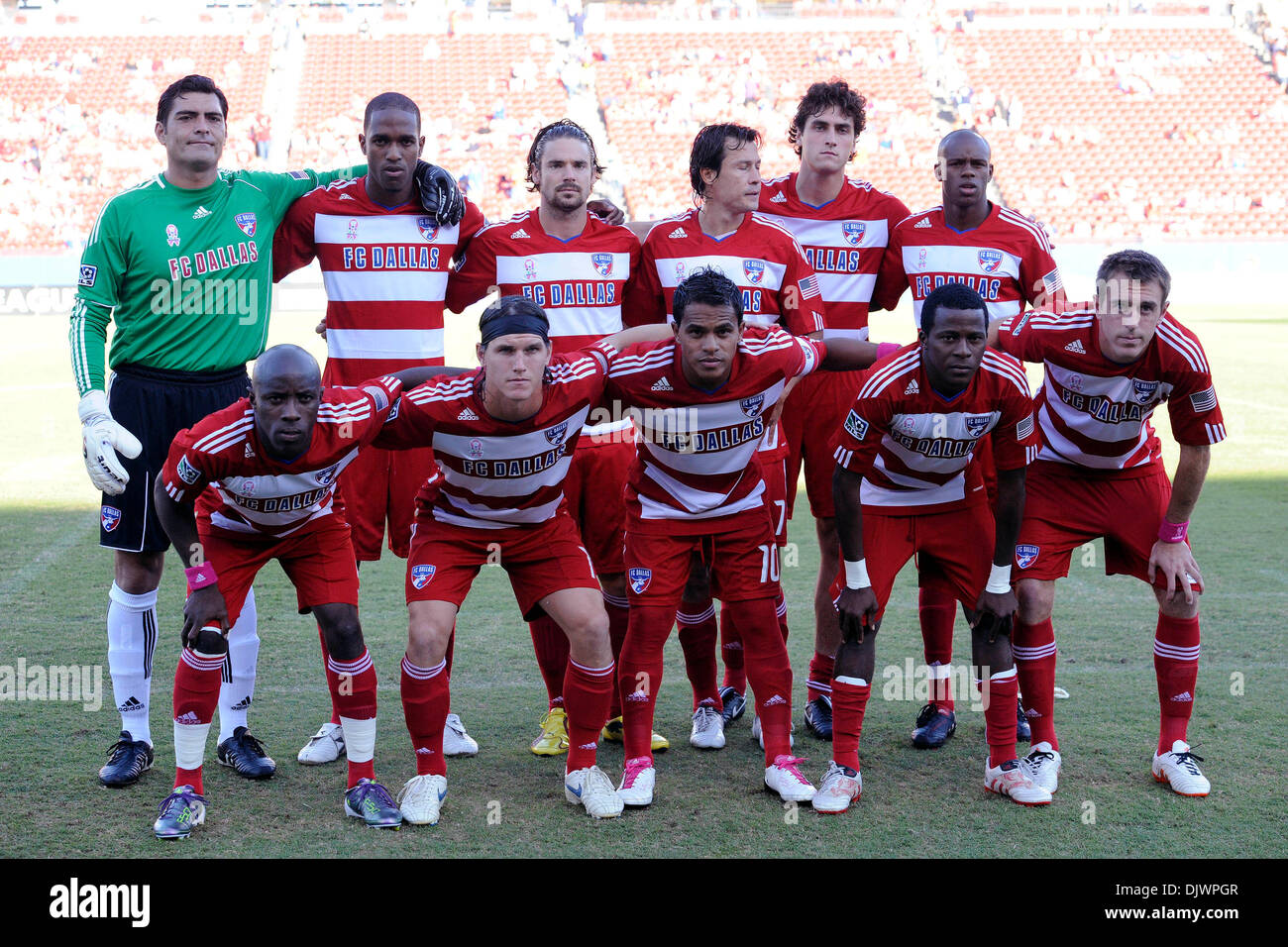 Oct. 9, 2010 - Frisco, Texas, United States of America - FC Dallas team ...
