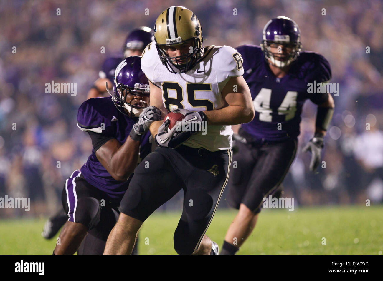 Oct. 9, 2010 - Evanston, Illinois, United States of America - Purdue ...