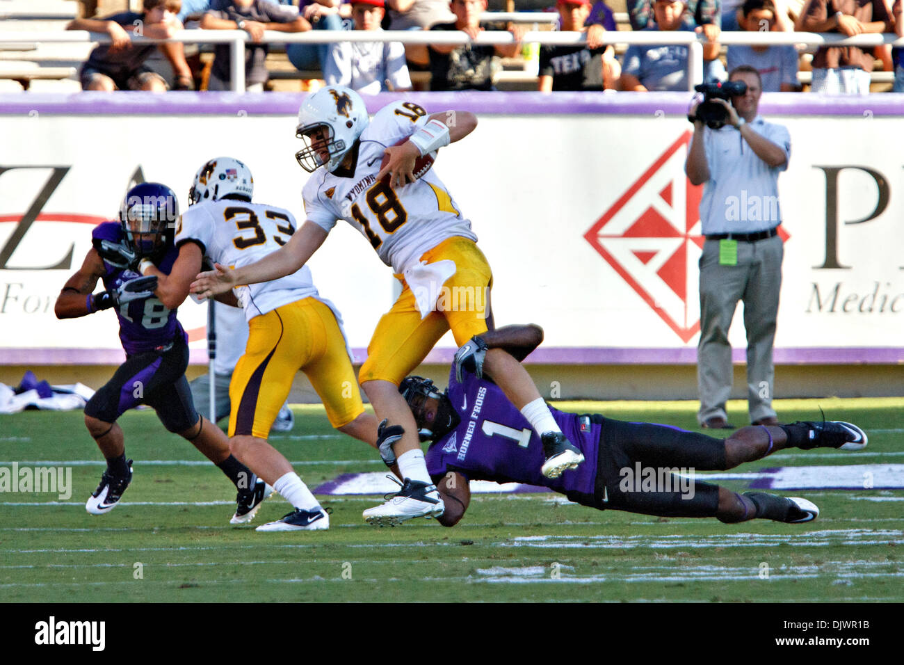 Oct. 9, 2010 - Fort Worth, Texas, United States of America - TCU Horned ...