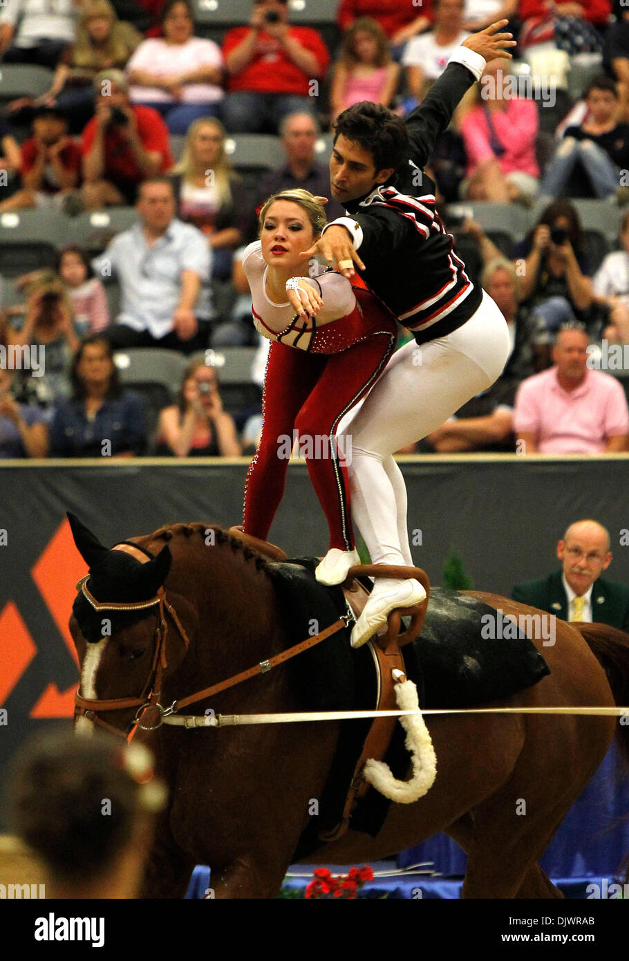 Oct. 10, 2010 - Lexington, Kentucky, USA - Team USA went through their ...