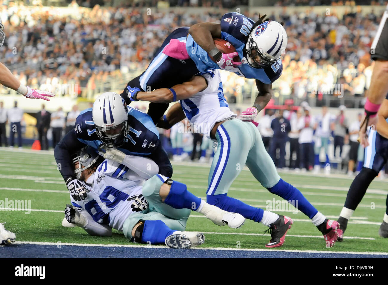Oct. 10, 2010 - Arlington, Texas, United States of America - Tennessee ...
