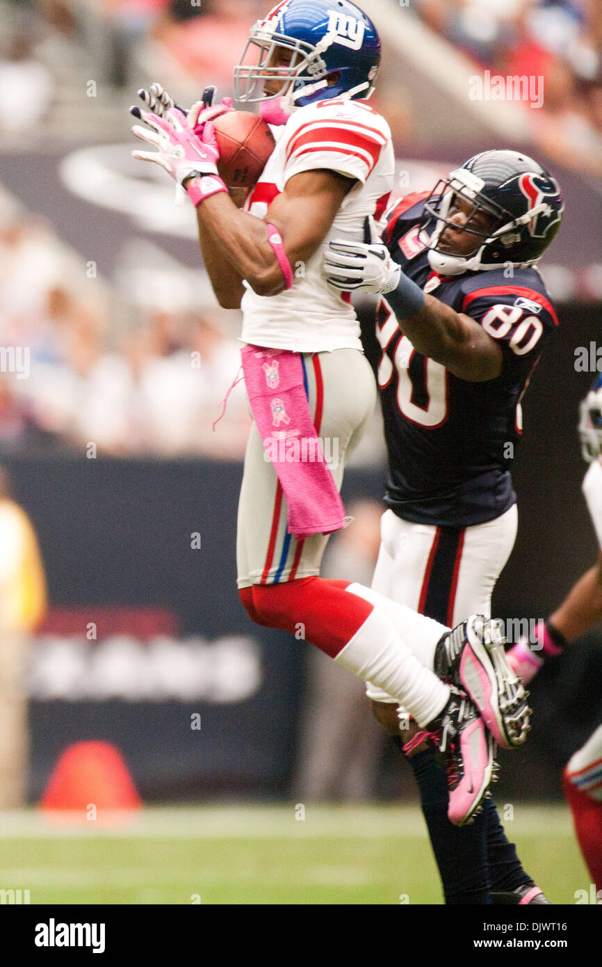 Oct. 10, 2010 - Houston, Texas, U.S - NY Giants (23) CB Corey Webster ...