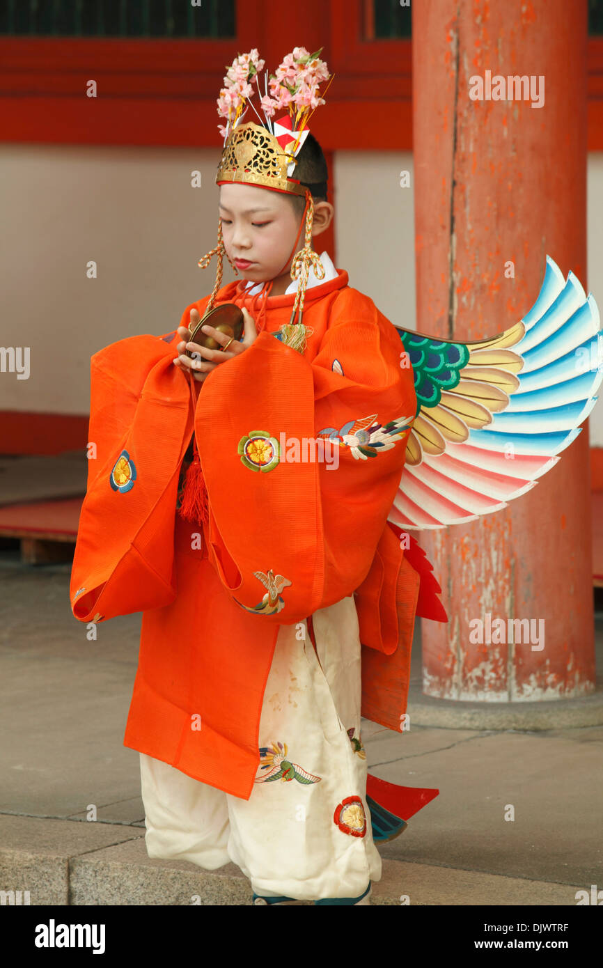 Japan, Kyoto, Jidai Matsuri, festival, people, child Stock Photo - Alamy