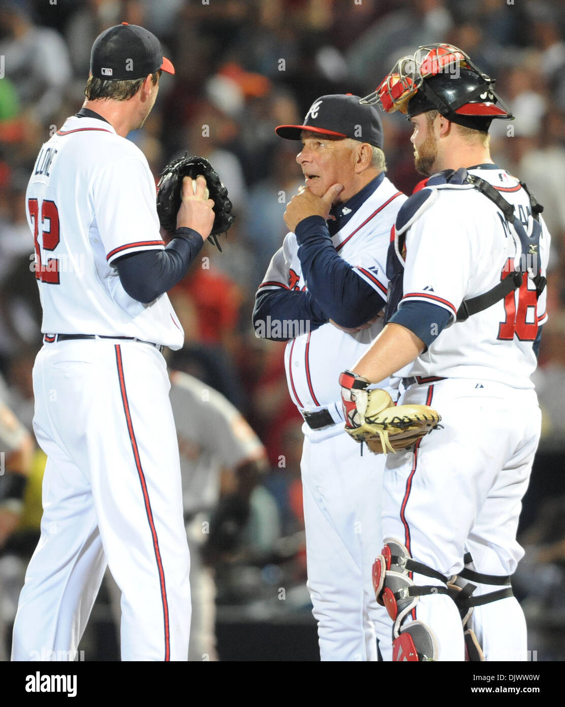Brian Mccann Bobby Cox Hi Res Stock Photography And Images Alamy
