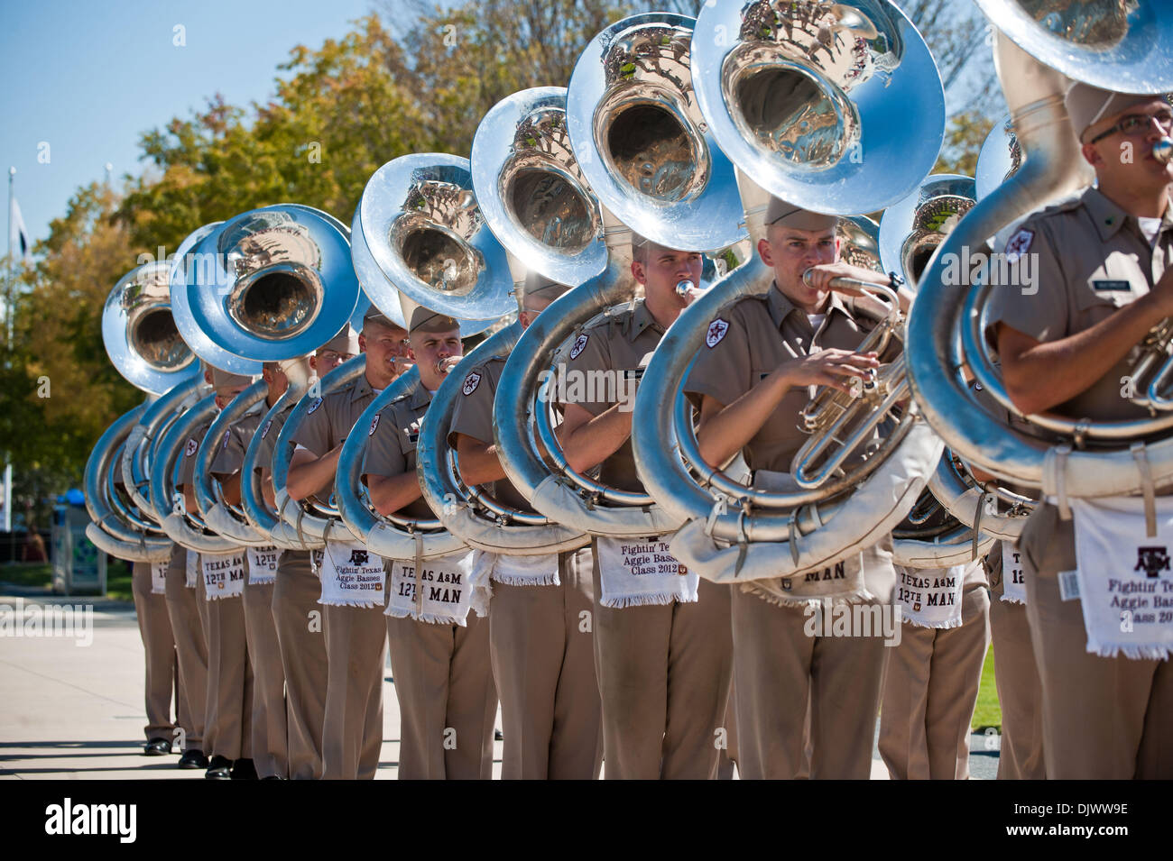 University of texas marching band hi-res stock photography and images ...