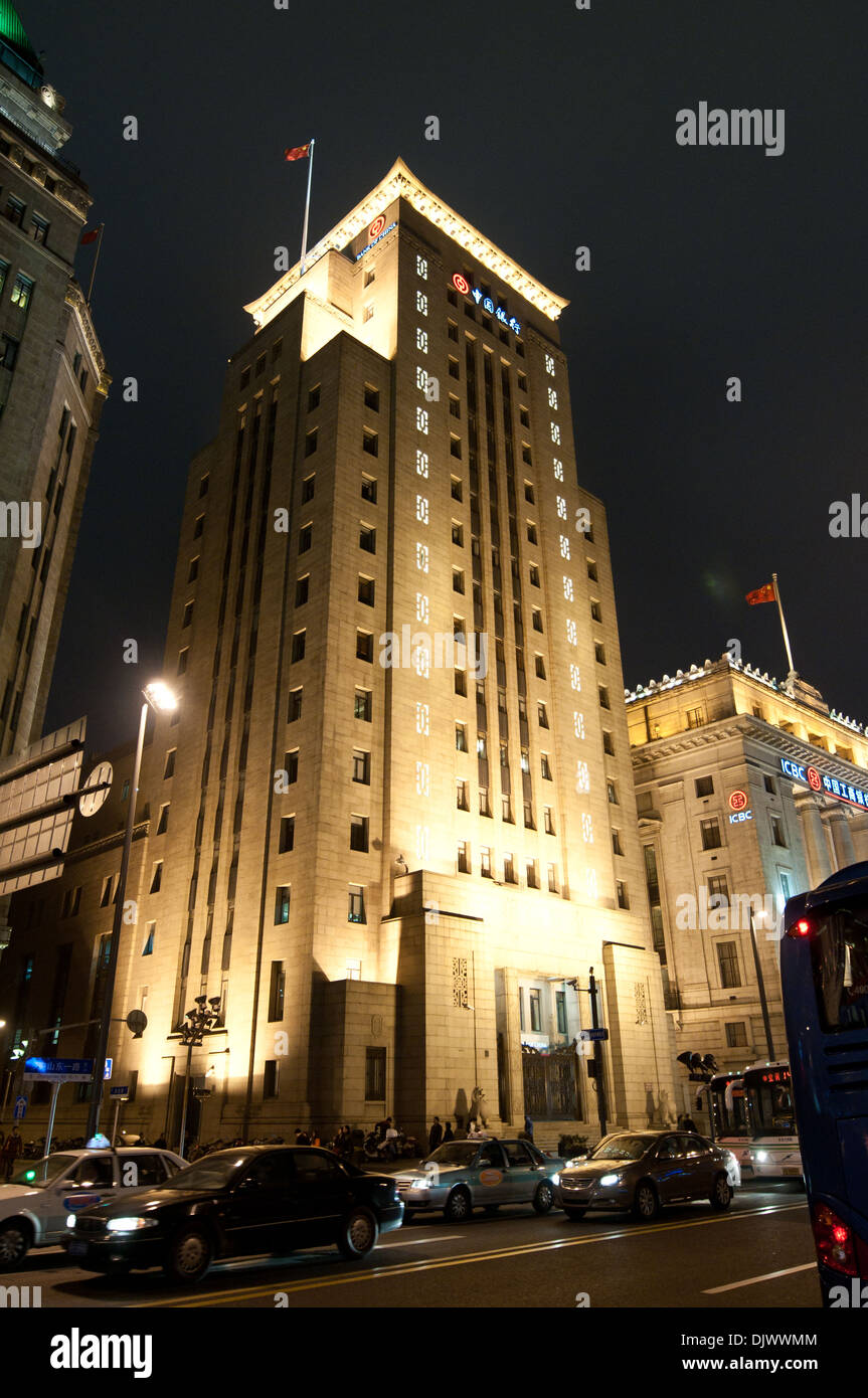 Old Bank of China Building with Yokohama Specie Bank Building (right ...