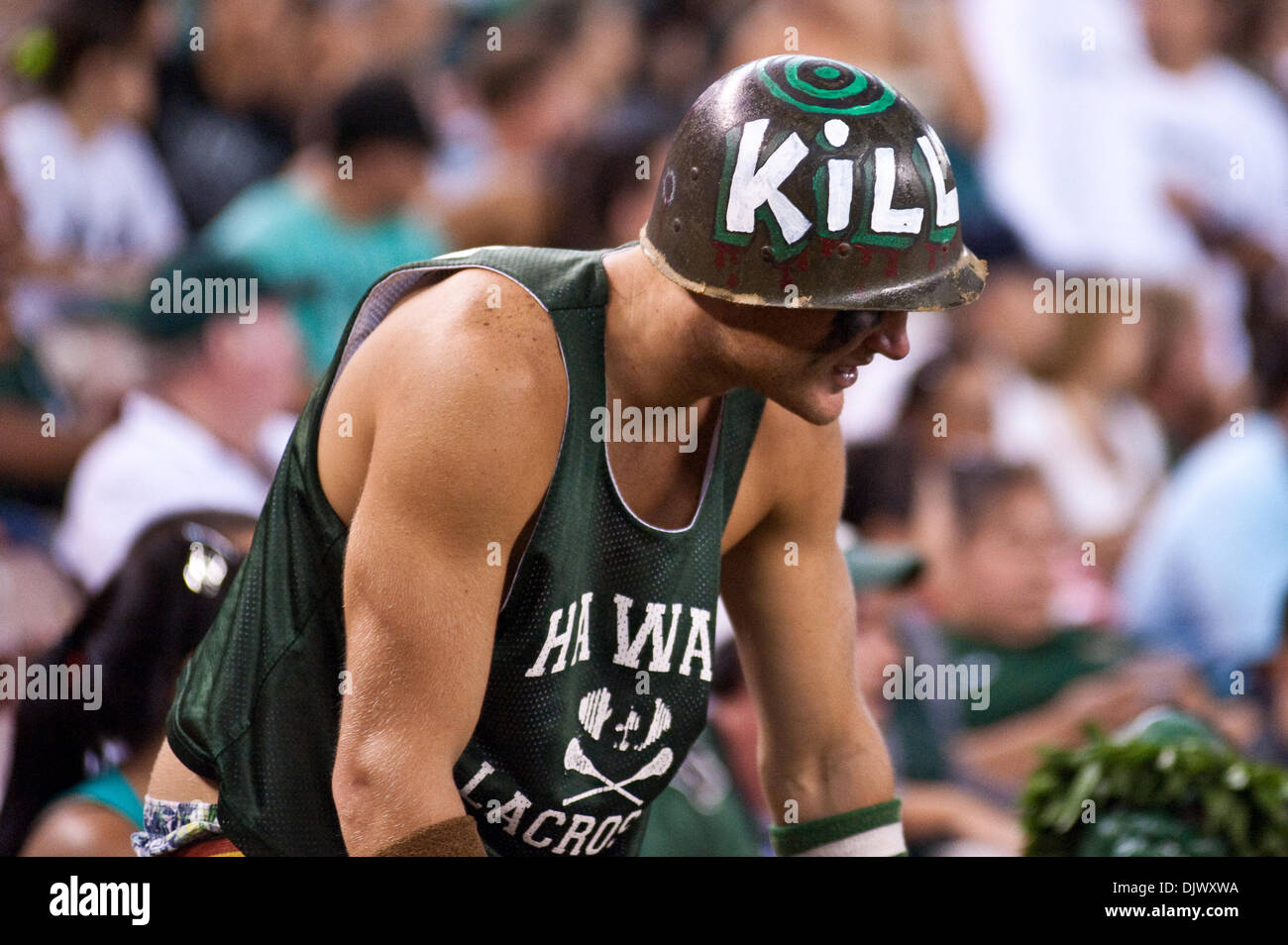 Hawaii warriors fan hi-res stock photography and images - Alamy