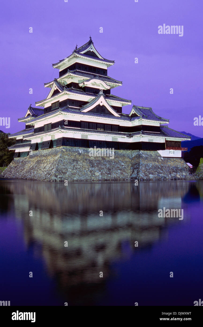 Japan, Matsumoto, castle Stock Photo - Alamy