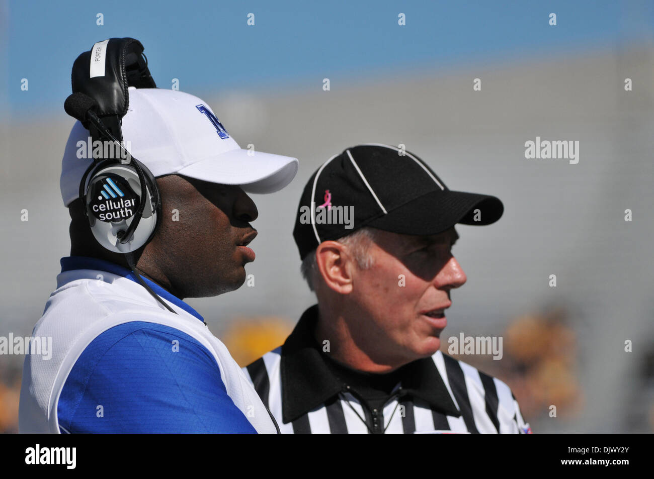 Oct. 16, 2010 - Memphis, Tennessee, United States of America - Tigers ...