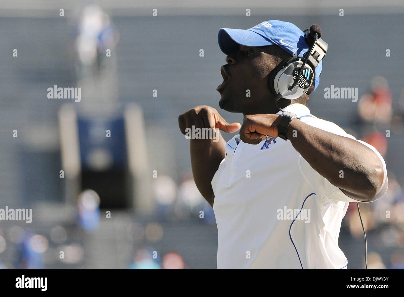 Oct. 16, 2010 - Memphis, Tennessee, United States of America - Tigers ...
