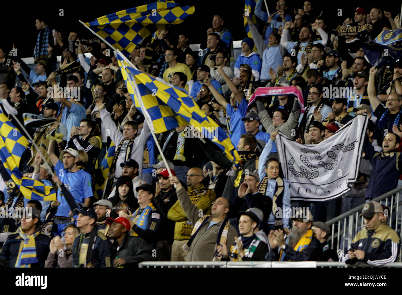 Philadelphia union fans hi-res stock photography and images - Alamy