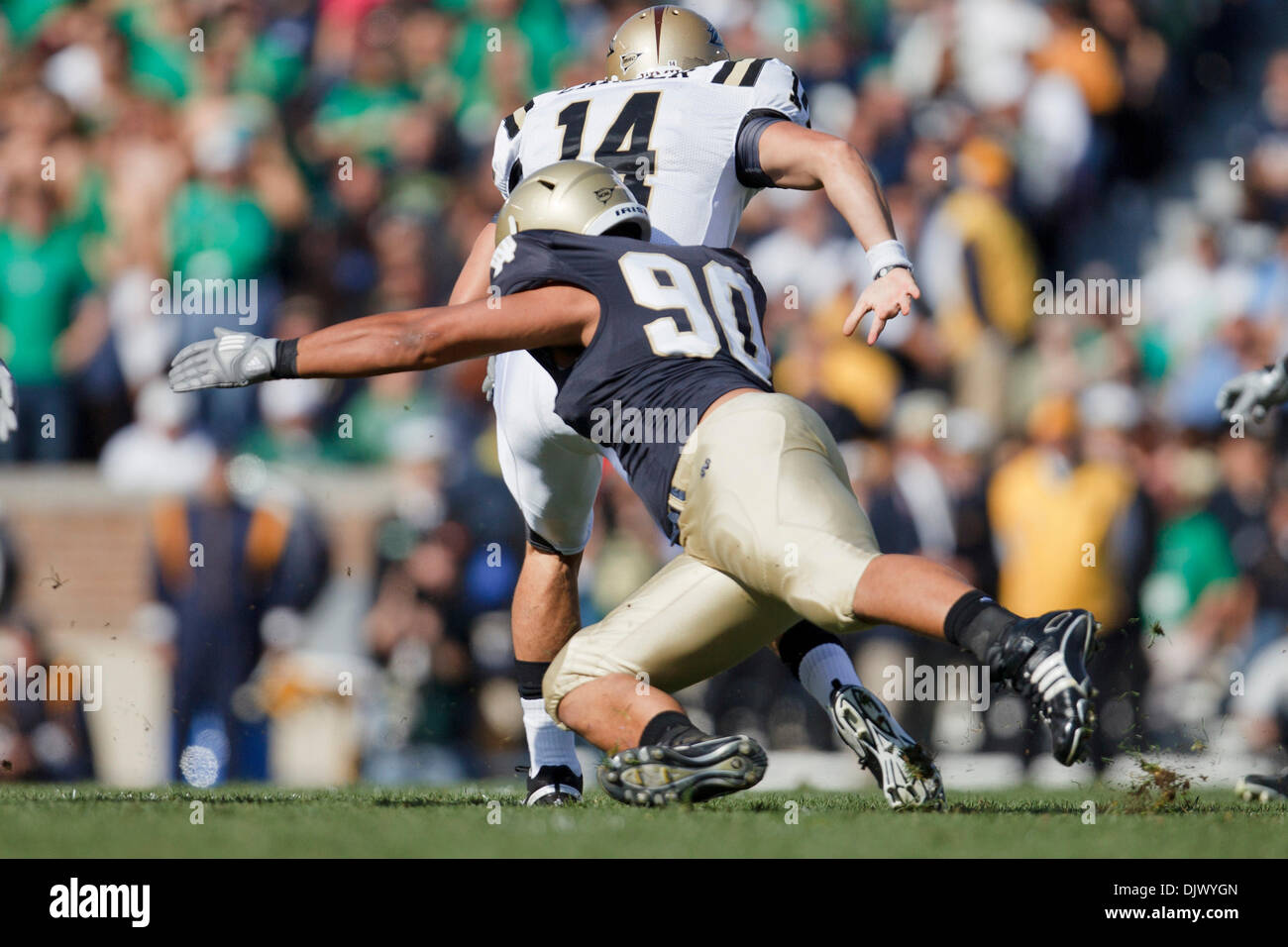 Oct. 16, 2010 - South Bend, Indiana, United States of America - Notre ...