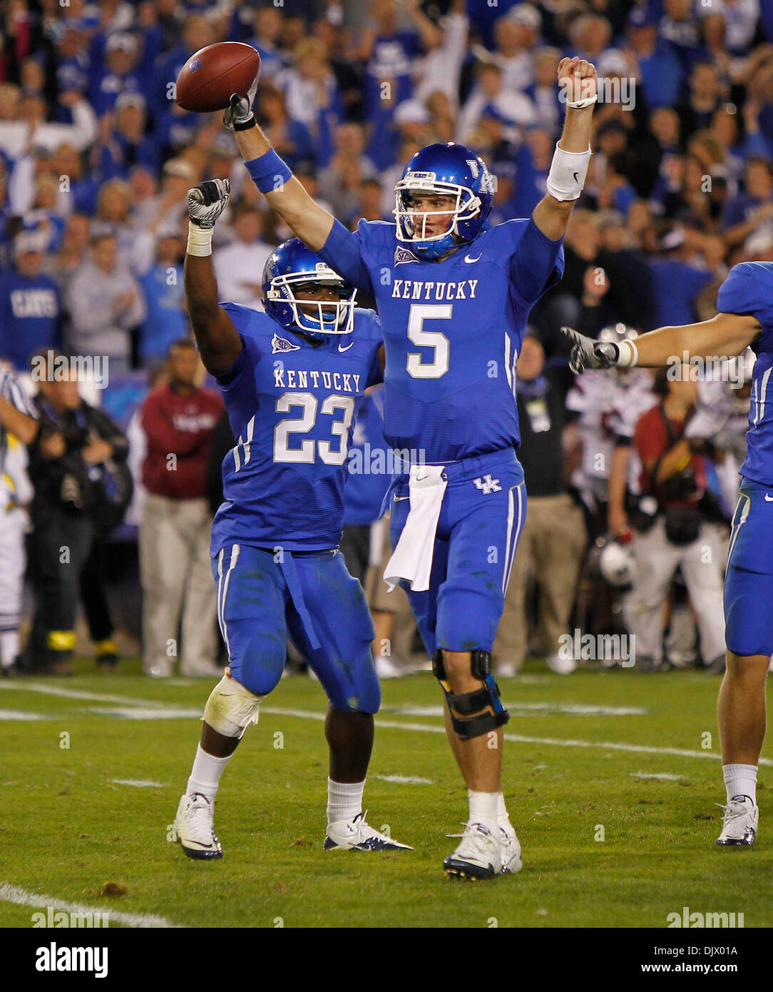 Oct. 16, 2010 - Lexington, Kentucky, USA - Kentucky Wildcats ...
