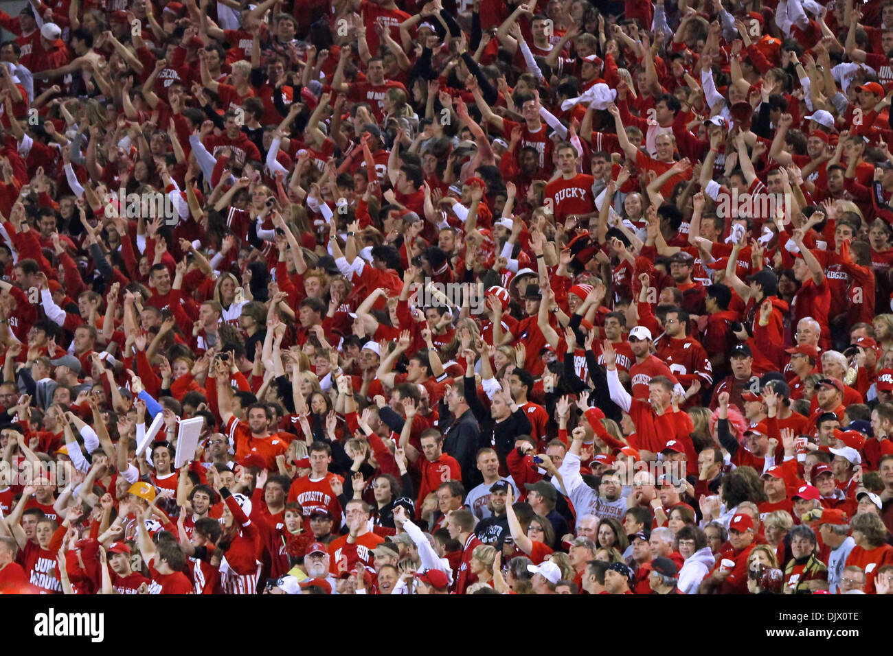 Camp randall madison fans hi-res stock photography and images - Alamy