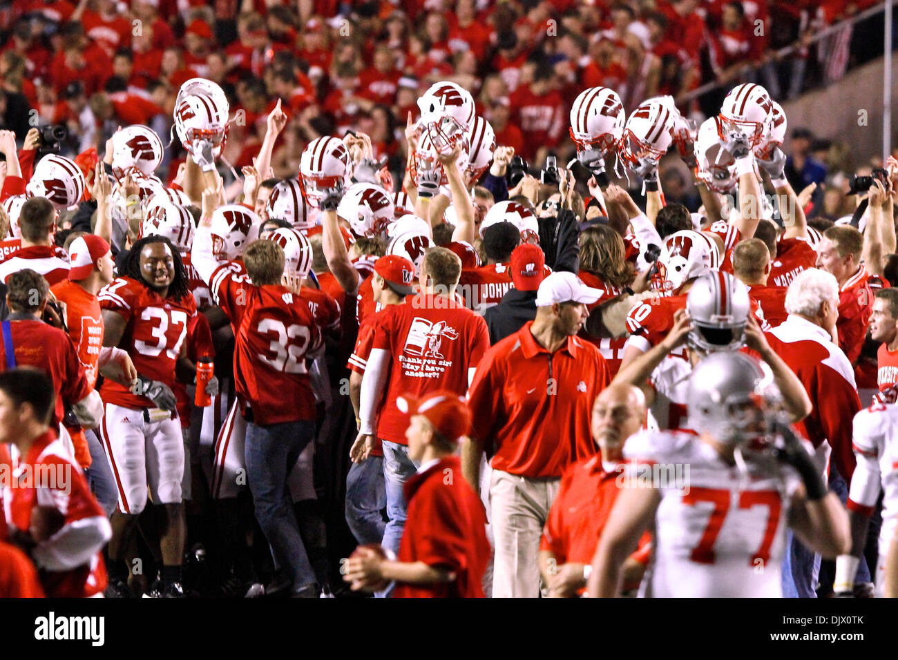 Camp randall madison fans hi-res stock photography and images - Alamy