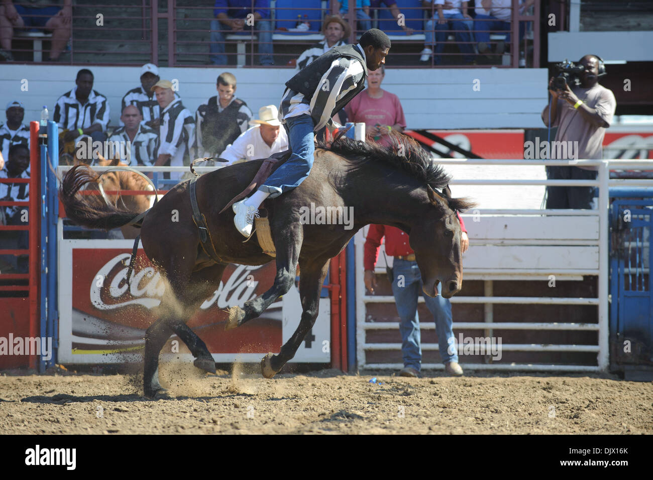 Oct 17, 2010 - Angola, Louisiana, U.S. - Inmates at the Louisiana State ...