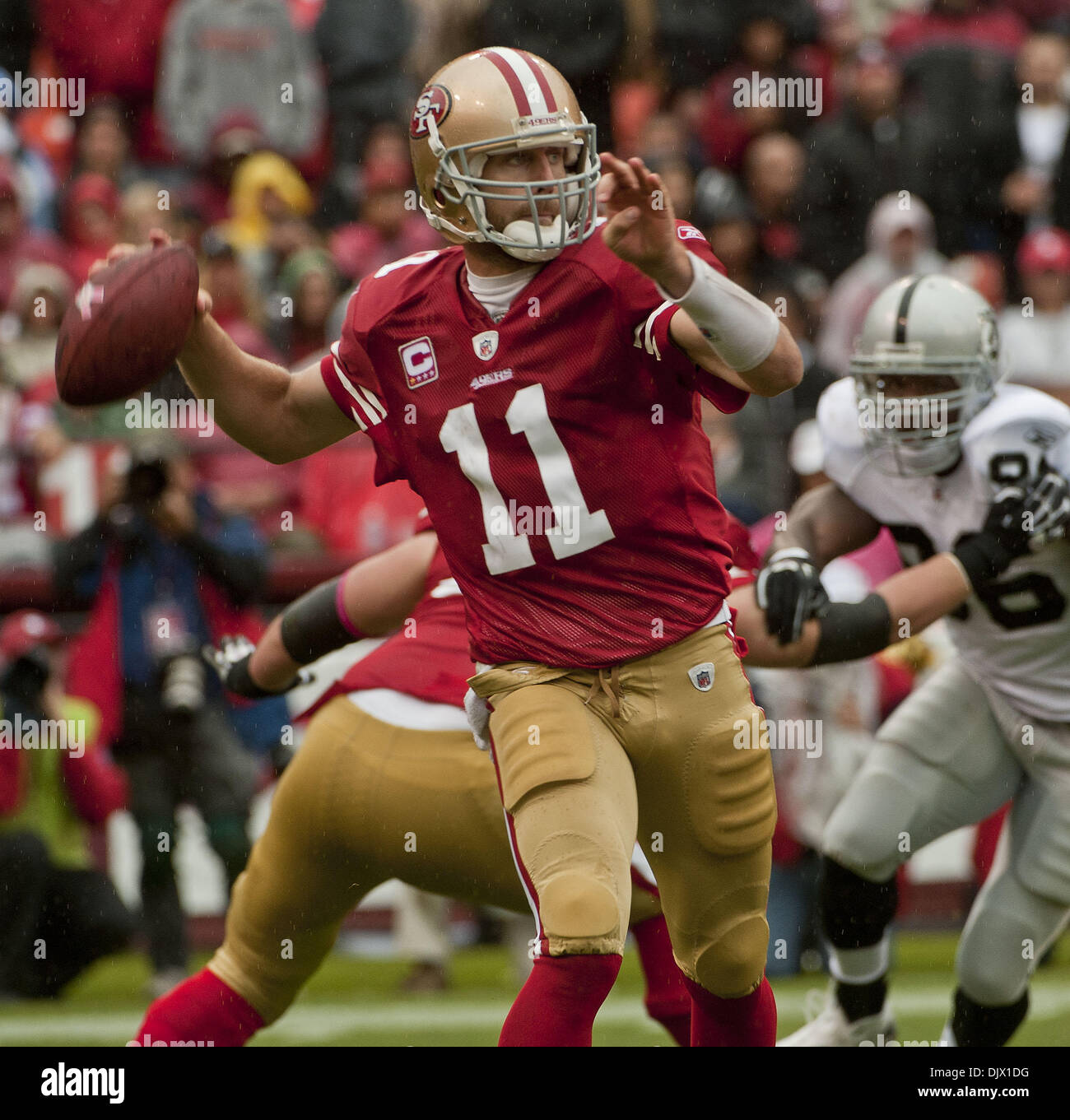 Oct. 17, 2010 - San Francisco, CA, USA - San Francisco 49ers vs Oakland ...